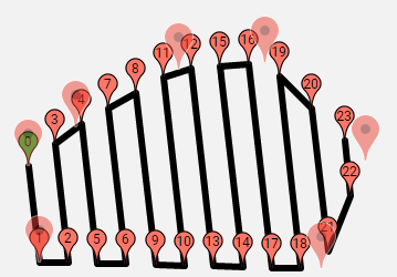 GitHub - Sejfi/GPX-editor: GPX editor for creating flight path for a ...